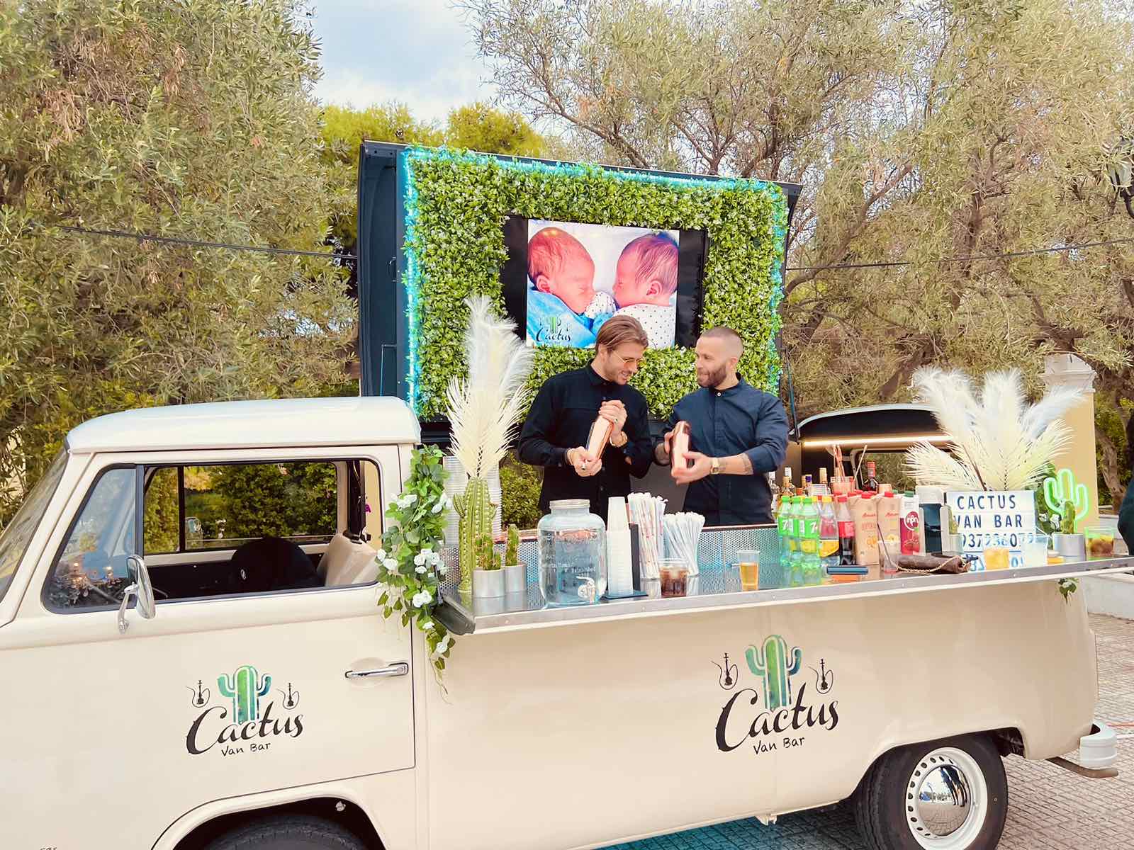 Cactus Van – Van Bar – Van Shisha – Van Fingerfood – Van Ice Cream