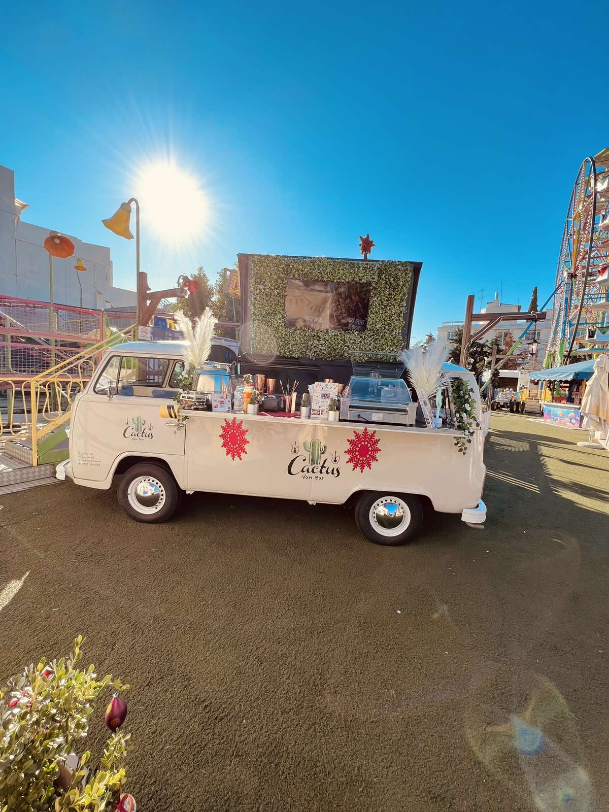 Cactus Van – Van Bar – Van Shisha – Van Fingerfood – Van Ice Cream